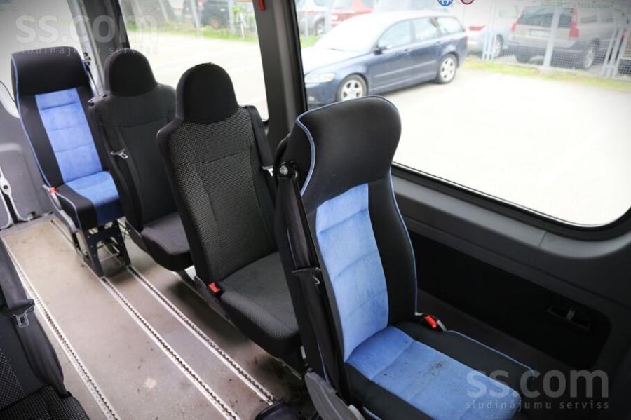 White Mercedes-Benz Sprinter 2013 in Riga, with an engine capacity of 2.20 L and mileage of 441 thousand km for 7495 €, photo 12 on AUTOMOTO.COM.LV