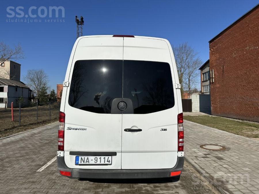 Balts Mercedes-Benz Sprinter 2013 Jelgava, ar dzinēja tilpumu 2.20 L un nobraukumu 277 tūkst. km par 11100 €, foto 21 vietnē AUTOMOTO.COM.LV