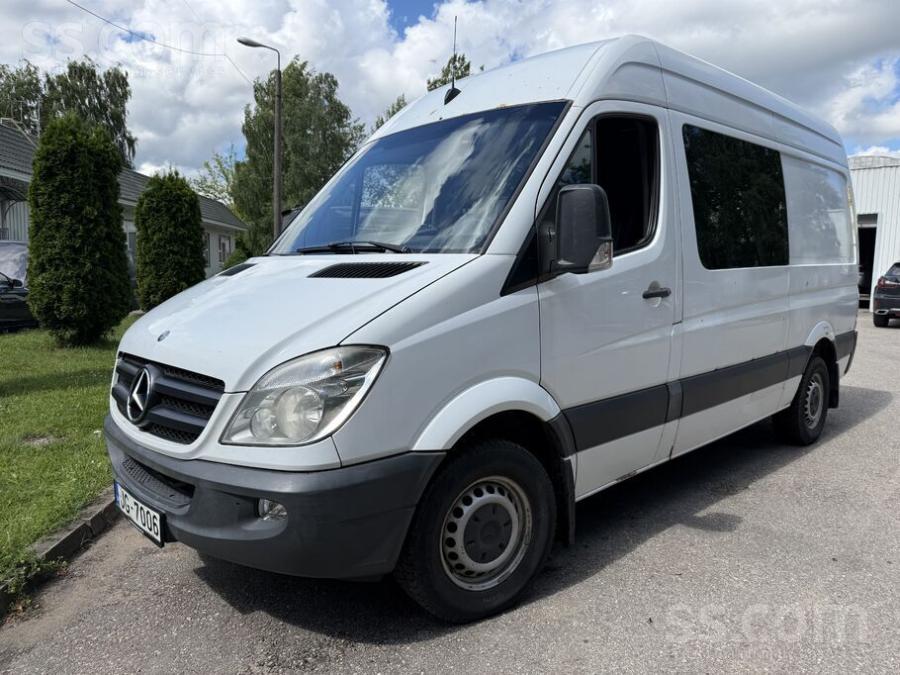 Balts Mercedes-Benz Sprinter 2013 Daugavpils, ar dzinēja tilpumu 3.00 L un nobraukumu 437 tūkst. km par 6900 €, foto 3 vietnē AUTOMOTO.COM.LV