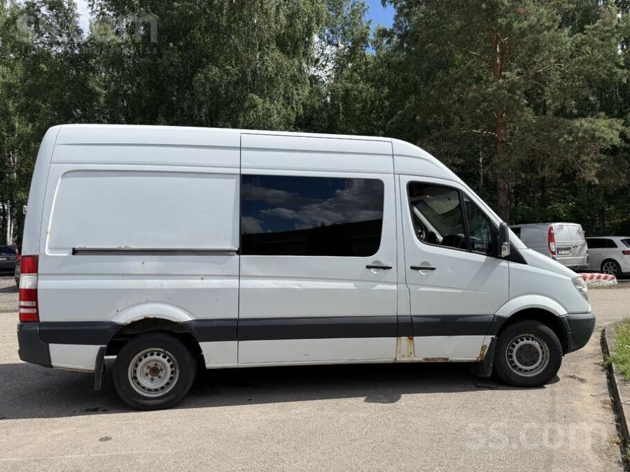 Balts Mercedes-Benz Sprinter 2013 Daugavpils, ar dzinēja tilpumu 3.00 L un nobraukumu 437 tūkst. km par 6900 €, foto 7 vietnē AUTOMOTO.COM.LV
