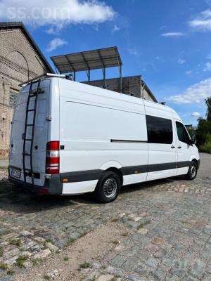 White Mercedes-Benz Sprinter 2013 in Riga, with an engine capacity of 2.20 L and mileage of 337 thousand km for 7500 €, photo 3 on AUTOMOTO.COM.LV