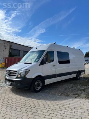 White Mercedes-Benz Sprinter 2013 in Riga, with an engine capacity of 2.20 L and mileage of 337 thousand km for 7500 €, photo 12 on AUTOMOTO.COM.LV