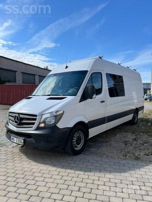 White Mercedes-Benz Sprinter 2013 in Riga, with an engine capacity of 2.20 L and mileage of 337 thousand km for 7500 €, photo 16 on AUTOMOTO.COM.LV