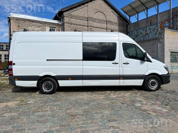 Balts Mercedes-Benz Sprinter 2013 Rīga, ar dzinēja tilpumu 2.20 L un nobraukumu 337 tūkst. km par 7500 €, foto 3 vietnē AUTOMOTO.COM.LV
