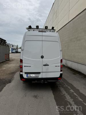 White Mercedes-Benz Sprinter 2013 in Riga, with an engine capacity of 2.20 L and mileage of 210 thousand km for 15500 €, photo 10 on AUTOMOTO.COM.LV