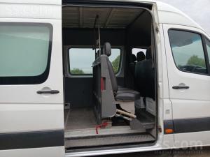 White Mercedes-Benz Sprinter 2013 in Saldus, with an engine capacity of 2.20 L and mileage of 451 thousand km for 5800 €, photo 6 on AUTOMOTO.COM.LV