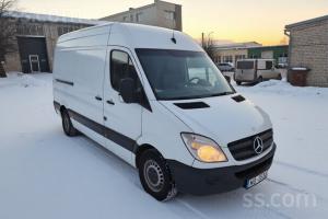 White Mercedes-Benz Sprinter 2014 in Talsi, with an engine capacity of 2.20 L and mileage of 433 thousand km for 8700 €, photo 3 on AUTOMOTO.COM.LV