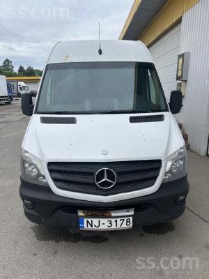 White Mercedes-Benz Sprinter 2014 in Riga, with an engine capacity of 2.20 L and mileage of 470 thousand km for 6900 €, photo 3 on AUTOMOTO.COM.LV