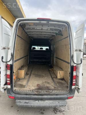 White Mercedes-Benz Sprinter 2014 in Riga, with an engine capacity of 2.20 L and mileage of 470 thousand km for 6900 €, photo 7 on AUTOMOTO.COM.LV