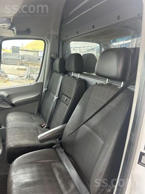 White Mercedes-Benz Sprinter 2014 in Riga, with an engine capacity of 2.20 L and mileage of 470 thousand km for 6900 €, photo 10 on AUTOMOTO.COM.LV