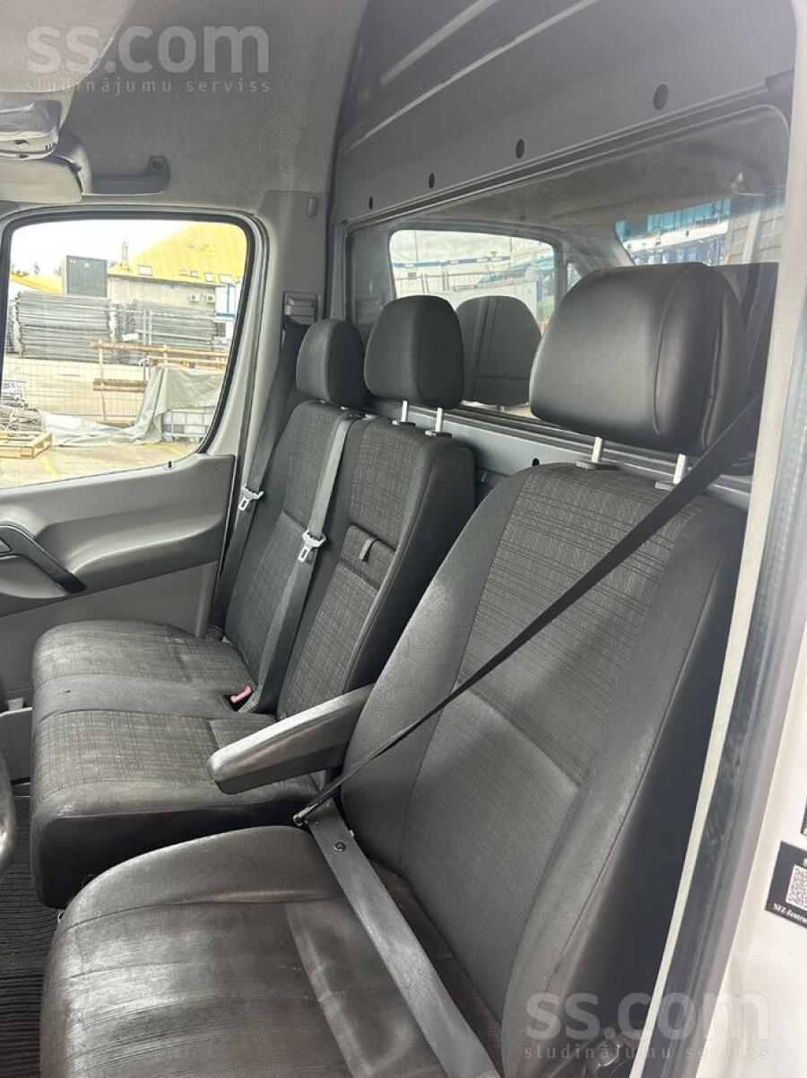 White Mercedes-Benz Sprinter 2014 in Riga, with an engine capacity of 2.20 L and mileage of 470 thousand km for 6900 €, photo 10 on AUTOMOTO.COM.LV