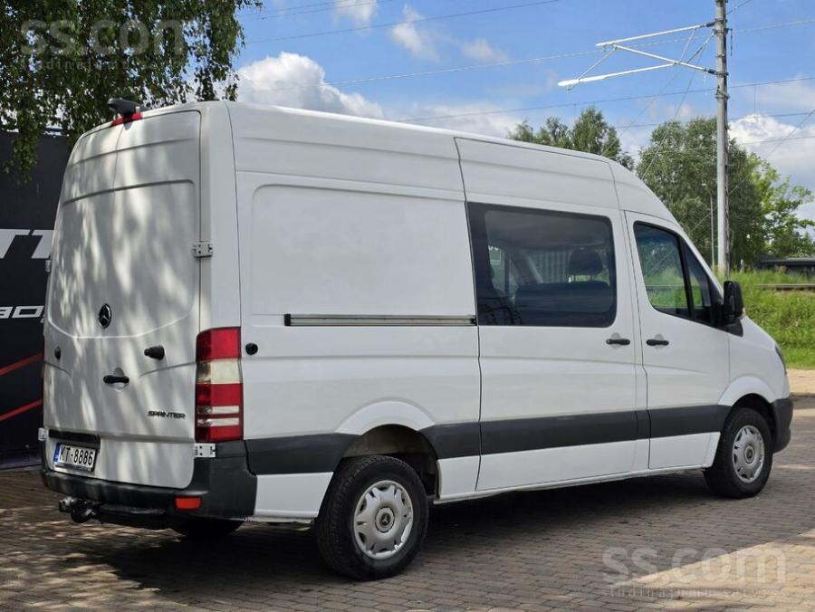 Белый Мерседес Спринтер 2014 в Рига, объемом двигателя 2.10 л и пробегом 270 тыс. км за 10890 €, фото 13 на AUTOMOTO.COM.LV
