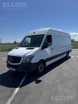 Balts Mercedes-Benz Sprinter 2014 Liepāja, ar dzinēja tilpumu 2.20 L un nobraukumu 478 tūkst. km par 13900 €, foto  vietnē AUTOMOTO.COM.LV