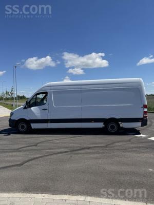 White Mercedes-Benz Sprinter 2014 in Liepaja, with an engine capacity of 2.20 L and mileage of 478 thousand km for 13900 €, photo 7 on AUTOMOTO.COM.LV