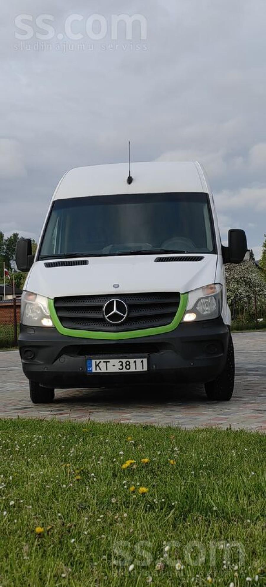 Balts Mercedes-Benz Sprinter 2015 Rīga, ar dzinēja tilpumu 2.20 L un nobraukumu 647 tūkst. km par 5500 €, foto 3 vietnē AUTOMOTO.COM.LV