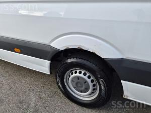 White Mercedes-Benz Sprinter 2015 in Riga, with an engine capacity of 2.20 L and mileage of 240 thousand km for 13950 €, photo 12 on AUTOMOTO.COM.LV