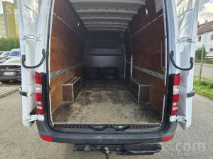 White Mercedes-Benz Sprinter 2015 in Riga, with an engine capacity of 2.20 L and mileage of 240 thousand km for 13950 €, photo 17 on AUTOMOTO.COM.LV