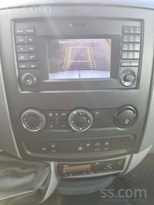 White Mercedes-Benz Sprinter 2015 in Riga, with an engine capacity of 2.20 L and mileage of 240 thousand km for 13950 €, photo 23 on AUTOMOTO.COM.LV