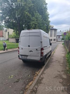 White Mercedes-Benz Sprinter 2016 in Riga, with an engine capacity of 2.20 L and mileage of 205 thousand km for 7490 €, photo 4 on AUTOMOTO.COM.LV