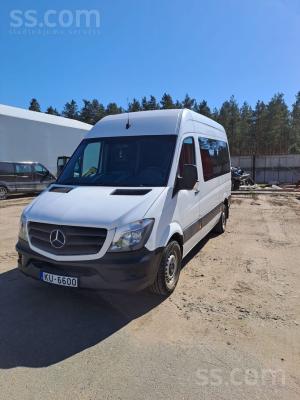 Balts Mercedes-Benz Sprinter 2016 Daugavpils, ar dzinēja tilpumu 2.10 L un nobraukumu 388 tūkst. km par 13500 €, foto  vietnē AUTOMOTO.COM.LV