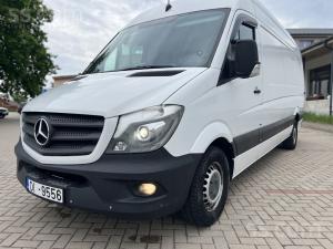 White Mercedes-Benz Sprinter 2016 in Rezekne, with an engine capacity of 2.20 L and mileage of 212 thousand km for 18500 €, photo 3 on AUTOMOTO.COM.LV