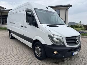 White Mercedes-Benz Sprinter 2016 in Rezekne, with an engine capacity of 2.20 L and mileage of 212 thousand km for 18500 €, photo 4 on AUTOMOTO.COM.LV