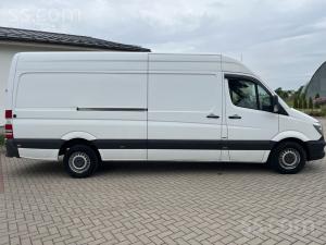 White Mercedes-Benz Sprinter 2016 in Rezekne, with an engine capacity of 2.20 L and mileage of 212 thousand km for 18500 €, photo 5 on AUTOMOTO.COM.LV