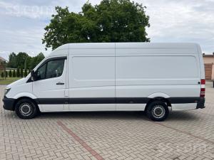 White Mercedes-Benz Sprinter 2016 in Rezekne, with an engine capacity of 2.20 L and mileage of 212 thousand km for 18500 €, photo 6 on AUTOMOTO.COM.LV