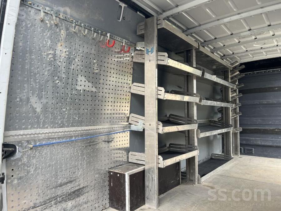 White Mercedes-Benz Sprinter 2016 in Rezekne, with an engine capacity of 2.20 L and mileage of 212 thousand km for 18500 €, photo 12 on AUTOMOTO.COM.LV
