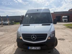White Mercedes-Benz Sprinter 2016 in Riga, with an engine capacity of 2.20 L and mileage of 382 thousand km for 10000 €, photo 3 on AUTOMOTO.COM.LV