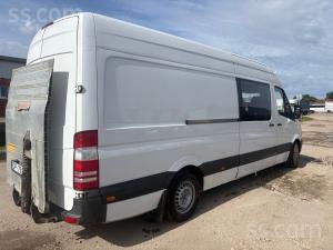 White Mercedes-Benz Sprinter 2016 in Riga, with an engine capacity of 2.20 L and mileage of 382 thousand km for 10000 €, photo 5 on AUTOMOTO.COM.LV
