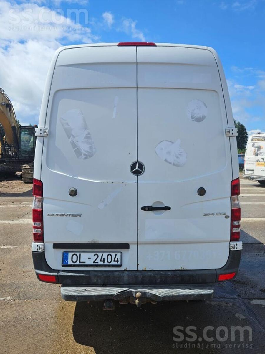 Balts Mercedes-Benz Sprinter 2017 Rīga, ar dzinēja tilpumu 2.20 L un nobraukumu 292 tūkst. km par 10000 €, foto 6 vietnē AUTOMOTO.COM.LV