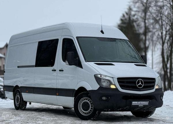 Balts Mercedes-Benz Sprinter 2018 Klaipėda, ar dzinēja tilpumu 2.10 L un nobraukumu 285 tūkst. km par 18700 €, foto 1 vietnē AUTOMOTO.COM.LV