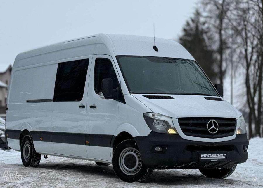 Balts Mercedes-Benz Sprinter 2018 Klaipėda, ar dzinēja tilpumu 2.10 L un nobraukumu 285 tūkst. km par 18700 €, foto 1 vietnē AUTOMOTO.COM.LV
