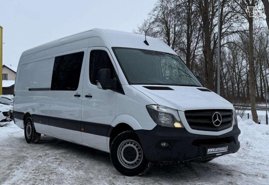 Balts Mercedes-Benz Sprinter 2018 Klaipėda, ar dzinēja tilpumu 2.10 L un nobraukumu 285 tūkst. km par 18700 €, foto 29 vietnē AUTOMOTO.COM.LV