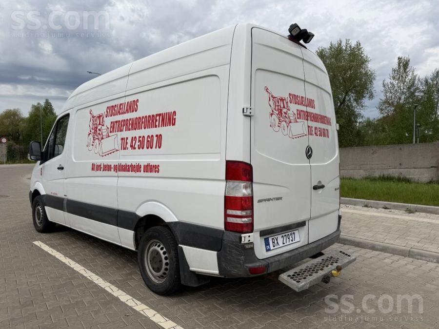 Balts Mercedes-Benz Sprinter 2018 Jelgava, ar dzinēja tilpumu 2.20 L un nobraukumu 225 tūkst. km par 12500 €, foto 4 vietnē AUTOMOTO.COM.LV