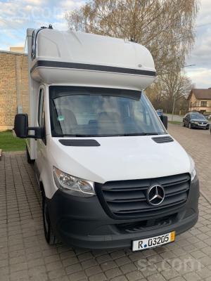 Balts Mercedes-Benz Sprinter 2019 Jelgava, ar dzinēja tilpumu 2.20 L un nobraukumu 355 tūkst. km par 25700 €, foto 2 vietnē AUTOMOTO.COM.LV