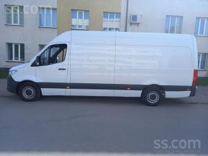 White Mercedes-Benz Sprinter 2019 in Riga, with an engine capacity of 2.20 L and mileage of 0 thousand km for 25999 €, photo 5 on AUTOMOTO.COM.LV