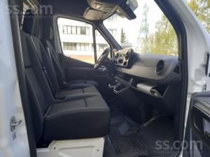 White Mercedes-Benz Sprinter 2019 in Riga, with an engine capacity of 2.20 L and mileage of 0 thousand km for 25999 €, photo 12 on AUTOMOTO.COM.LV