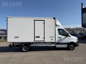 White Mercedes-Benz Sprinter 2019 in Riga, with an engine capacity of 2.10 L and mileage of 150 thousand km for 27500 €, photo 4 on AUTOMOTO.COM.LV