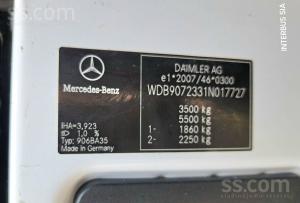 Balts Mercedes-Benz Sprinter 2019 Rīga, ar dzinēja tilpumu 2.20 L un nobraukumu 0 tūkst. km par 20950 €, foto 35 vietnē AUTOMOTO.COM.LV