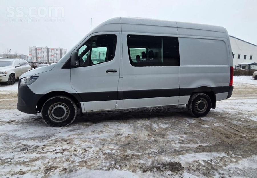 Белый Мерседес Спринтер 2019 в Рига, объемом двигателя 3.00 л и пробегом 252 тыс. км за 21780 €, фото 3 на AUTOMOTO.COM.LV