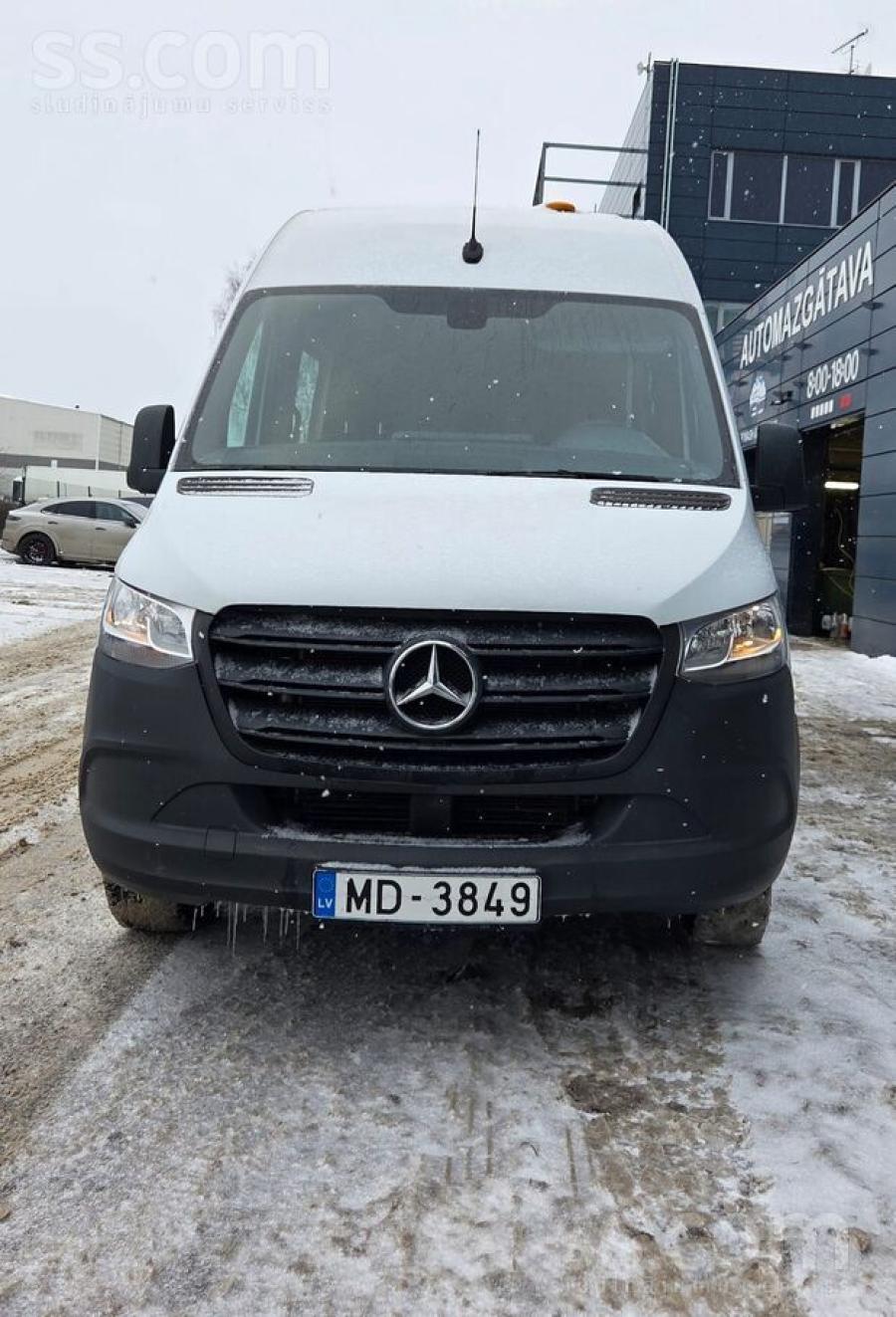 Белый Мерседес Спринтер 2019 в Рига, объемом двигателя 3.00 л и пробегом 252 тыс. км за 21780 €, фото 5 на AUTOMOTO.COM.LV