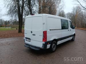 Balts Mercedes-Benz Sprinter 2019 Ogre, ar dzinēja tilpumu 2.10 L un nobraukumu 242 tūkst. km par 23000 €, foto 7 vietnē AUTOMOTO.COM.LV