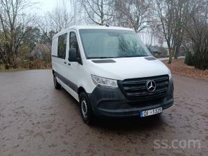 Balts Mercedes-Benz Sprinter 2019 Ogre, ar dzinēja tilpumu 2.10 L un nobraukumu 242 tūkst. km par 23000 €, foto 9 vietnē AUTOMOTO.COM.LV