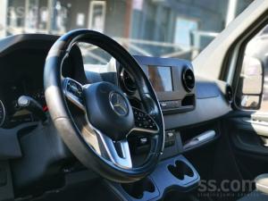White Mercedes-Benz Sprinter 2020 in Jelgava, with an engine capacity of 2.20 L and mileage of 0 thousand km for 14800 €, photo 7 on AUTOMOTO.COM.LV