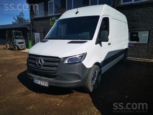 White Mercedes-Benz Sprinter 2020 in Jelgava, with an engine capacity of 2.20 L and mileage of 0 thousand km for 14800 €, photo 11 on AUTOMOTO.COM.LV