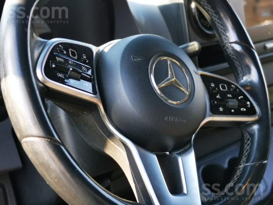 White Mercedes-Benz Sprinter 2020 in Jelgava, with an engine capacity of 2.20 L and mileage of 0 thousand km for 14800 €, photo 12 on AUTOMOTO.COM.LV