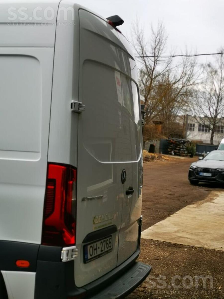 White Mercedes-Benz Sprinter 2020 in Jelgava, with an engine capacity of 2.20 L and mileage of 0 thousand km for 14800 €, photo 17 on AUTOMOTO.COM.LV