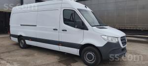 White Mercedes-Benz Sprinter 2020 in Daugavpils, with an engine capacity of 2.10 L and mileage of 283 thousand km for 16760 €, photo 4 on AUTOMOTO.COM.LV
